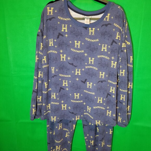 Warner Bros. | Intimates & Sleepwear | Harry Potter Pajamas Womens Blue ...